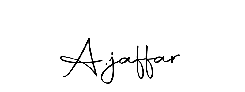 86+ A.jaffar Name Signature Style Ideas | Outstanding Electronic Signatures