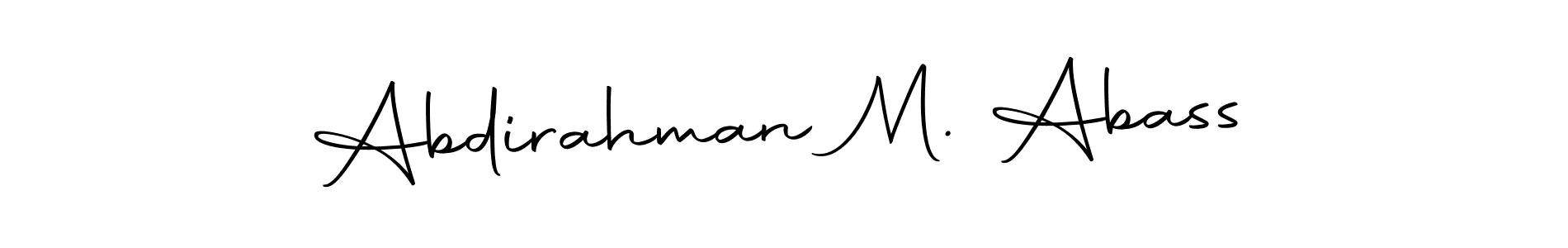 87+ Abdirahman M. Abass Name Signature Style Ideas | Super E-Sign