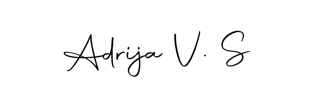 99+ Adrija V. S Name Signature Style Ideas | Excellent Electronic Sign