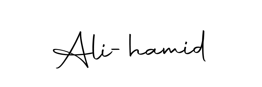 85+ Ali-hamid Name Signature Style Ideas | Exclusive eSignature