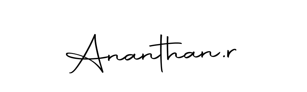 88+ Ananthan.r Name Signature Style Ideas | Cool eSignature