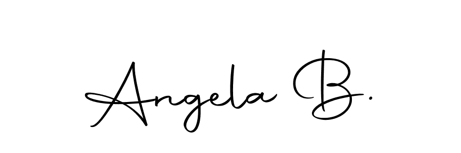 75+ Angela B. Name Signature Style Ideas | First-Class eSignature