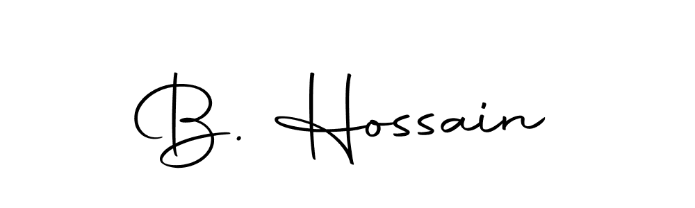 76+ B. Hossain Name Signature Style Ideas | Professional Digital Signature
