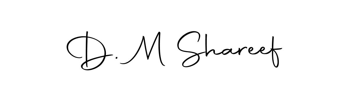 72+ D. M Shareef Name Signature Style Ideas | Exclusive Autograph