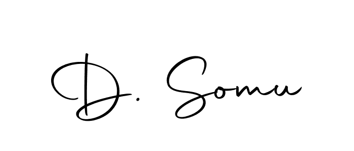 90+ D. Somu Name Signature Style Ideas | FREE Digital Signature