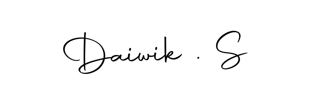 89+ Daiwik . S Name Signature Style Ideas | Awesome E-Signature