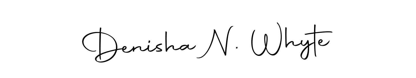 90+ Denisha N. Whyte Name Signature Style Ideas | Get Autograph