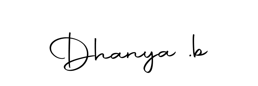 99+ Dhanya .b Name Signature Style Ideas | FREE Name Signature