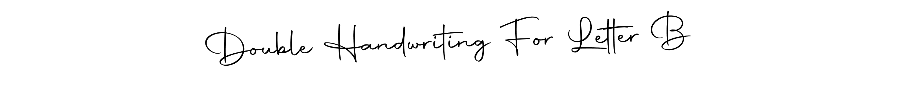 100+ Double Handwriting For Letter B Name Signature Style Ideas ...