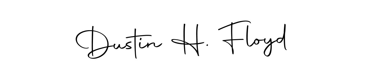 92+ Dustin H. Floyd Name Signature Style Ideas | Special Name Signature