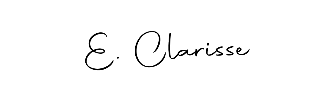 82+ E. Clarisse Name Signature Style Ideas | Awesome Electronic Sign