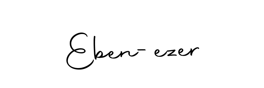 94+ Eben-ezer Name Signature Style Ideas | Special Electronic Sign