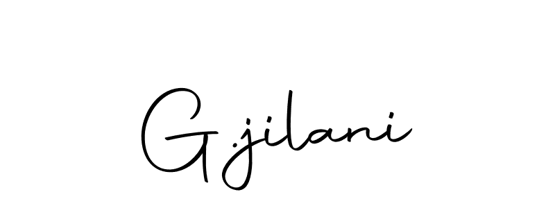 96+ G.jilani Name Signature Style Ideas | Best Name Signature