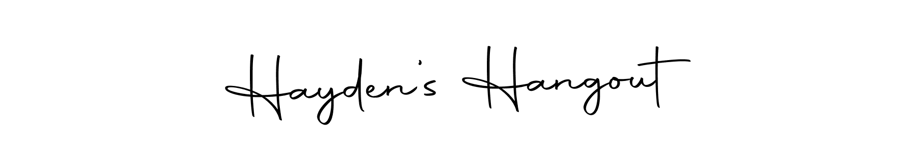 71+ Hayden’s Hangout Name Signature Style Ideas | FREE Digital Signature