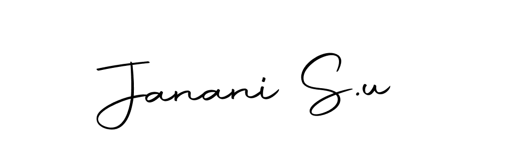 96+ Janani S.u Name Signature Style Ideas | First-Class Online Signature