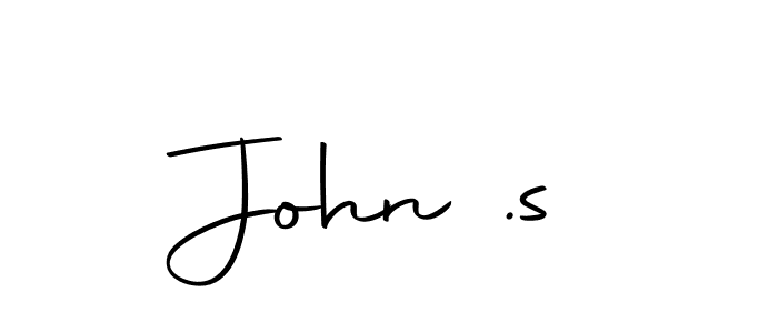 93+ John .s Name Signature Style Ideas | Latest Name Signature