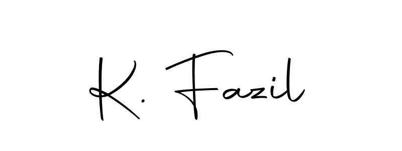 77+ K. Fazil Name Signature Style Ideas | Get Online Autograph