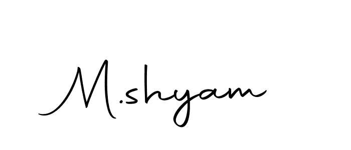 72+ M.shyam Name Signature Style Ideas | Cool Digital Signature