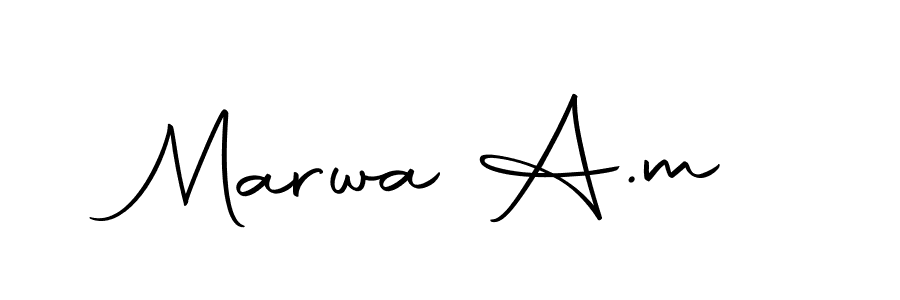 86+ Marwa A.m Name Signature Style Ideas | Creative eSignature