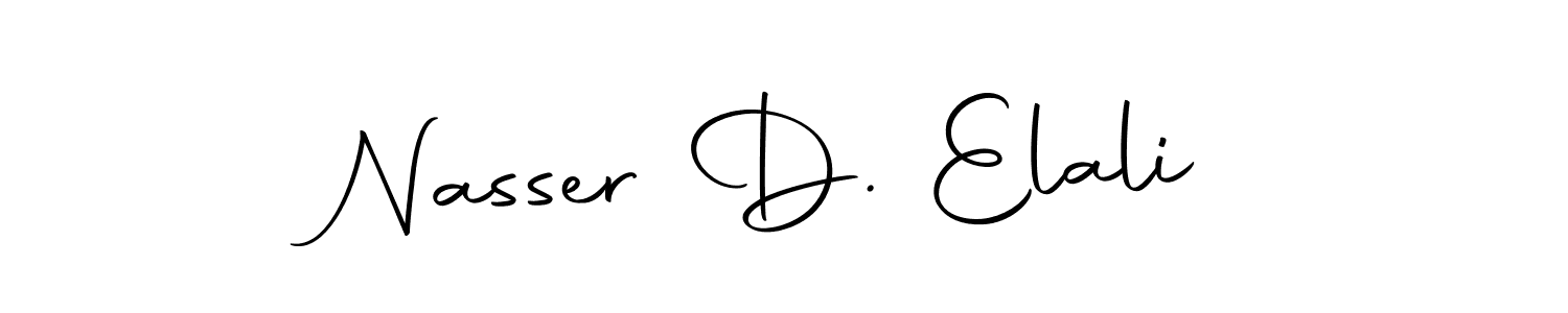 75+ Nasser D. Elali Name Signature Style Ideas | Ideal Online Autograph