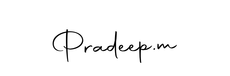 99+ Pradeep.m Name Signature Style Ideas | Free Autograph