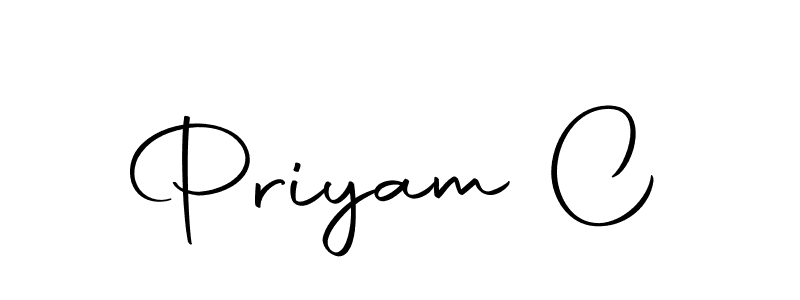 94+ Priyam C Name Signature Style Ideas | Super Name Signature