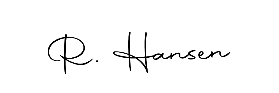 97+ R. Hansen Name Signature Style Ideas | Unique Electronic Sign
