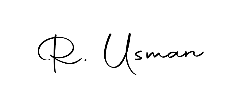73+ R. Usman Name Signature Style Ideas | Latest Autograph