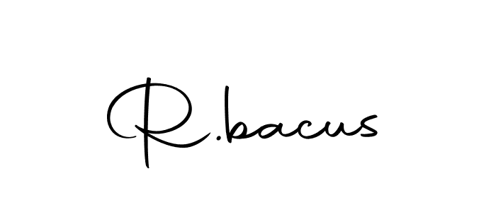 74+ R.bacus Name Signature Style Ideas | Exclusive Name Signature