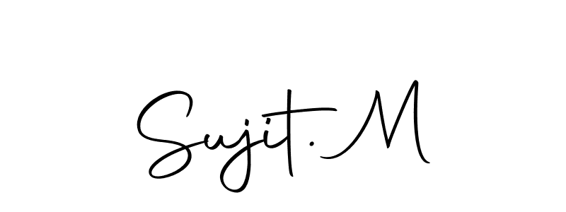 75+ Sujit. M Name Signature Style Ideas | Fine Online Autograph