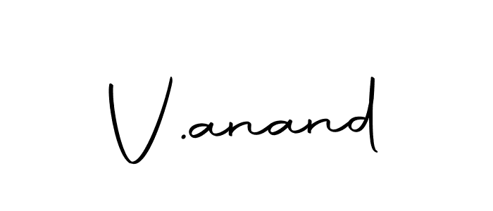 95+ V.anand Name Signature Style Ideas | Perfect Name Signature