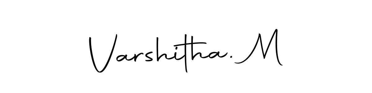 76+ Varshitha. M Name Signature Style Ideas | Wonderful Autograph