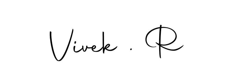 72+ Vivek . R Name Signature Style Ideas | New Online Signature