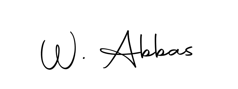 71+ W. Abbas Name Signature Style Ideas | FREE Name Signature