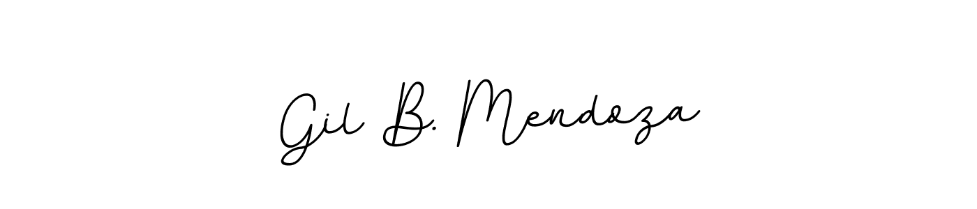 71+ Gil B. Mendoza Name Signature Style Ideas | Professional E-Sign
