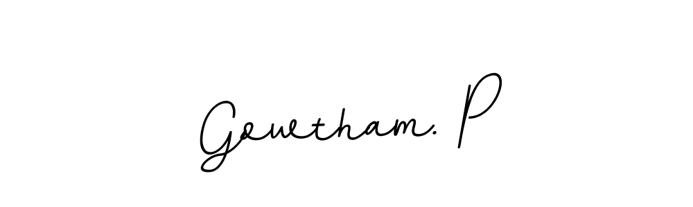 72+ Gowtham. P Name Signature Style Ideas | Ultimate eSignature