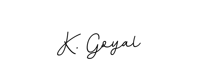 76+ K. Goyal Name Signature Style Ideas | Superb Autograph