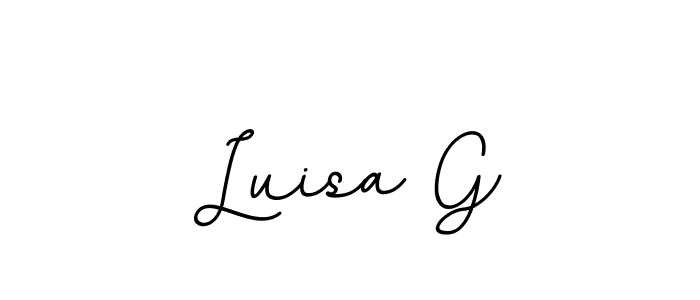 74+ Luisa G Name Signature Style Ideas | Amazing Digital Signature