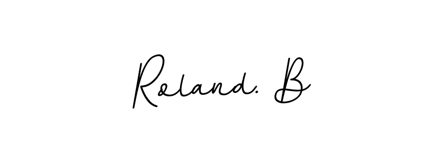 95+ Roland. B Name Signature Style Ideas | Wonderful E-Sign