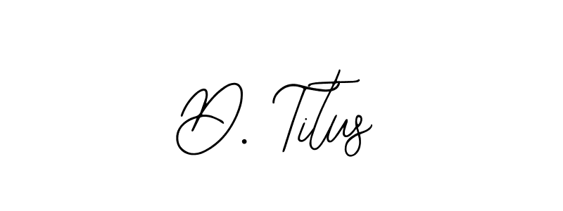 70+ D. Titus Name Signature Style Ideas | Special Autograph