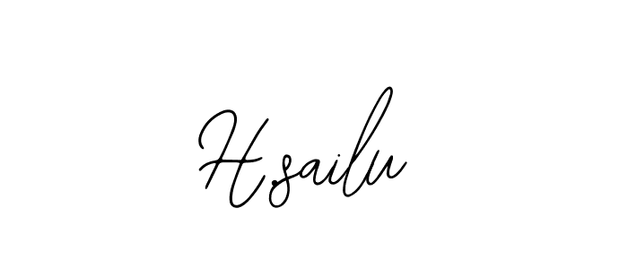 85+ H.sailu Name Signature Style Ideas | Awesome eSignature