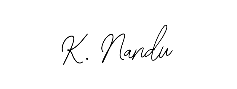 90+ K. Nandu Name Signature Style Ideas | Special Online Signature