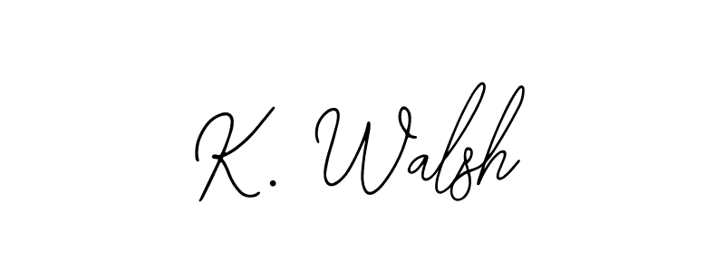 70+ K. Walsh Name Signature Style Ideas | Amazing E-Sign