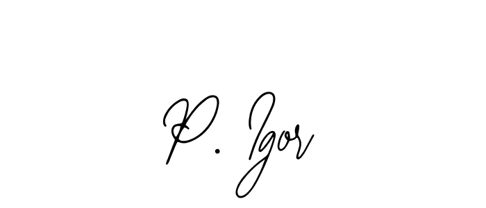 72+ P. Igor Name Signature Style Ideas | Special eSignature