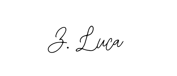 98+ Z. Luca Name Signature Style Ideas | Latest Electronic Sign