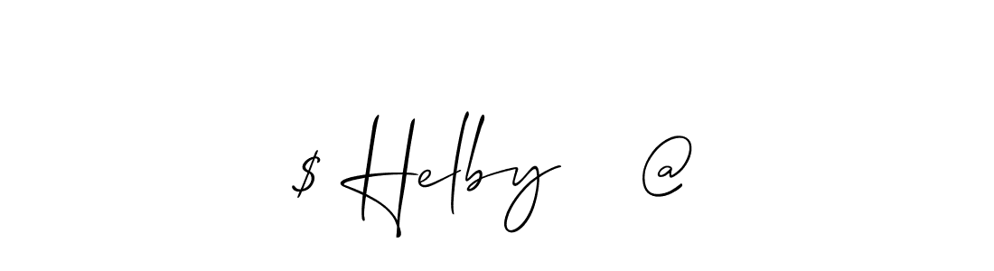 70+ $ Helby @ Name Signature Style Ideas | Awesome Name Signature