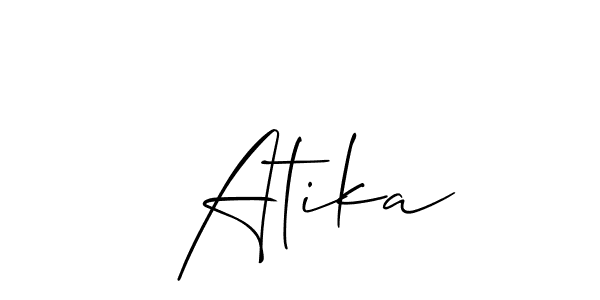 75+ Atika Name Signature Style Ideas | Wonderful Electronic Sign