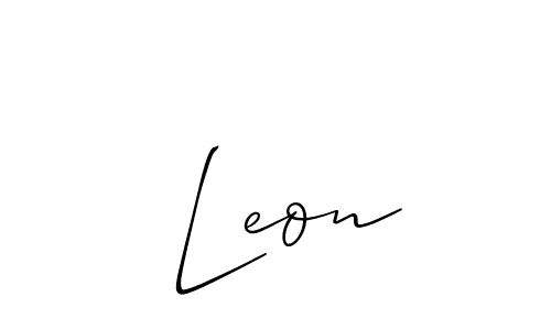 97+ Leon Name Signature Style Ideas | Excellent Name Signature
