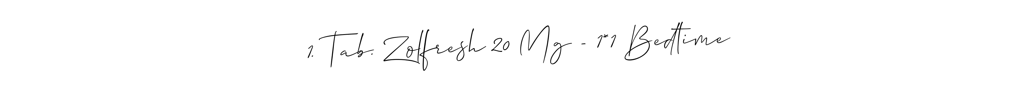 70+ 1. Tab. Zolfresh 20 Mg - 1*1 Bedtime Name Signature Style Ideas ...