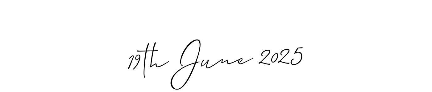 96+ 19th June 2025 Name Signature Style Ideas | Ultimate E-Sign